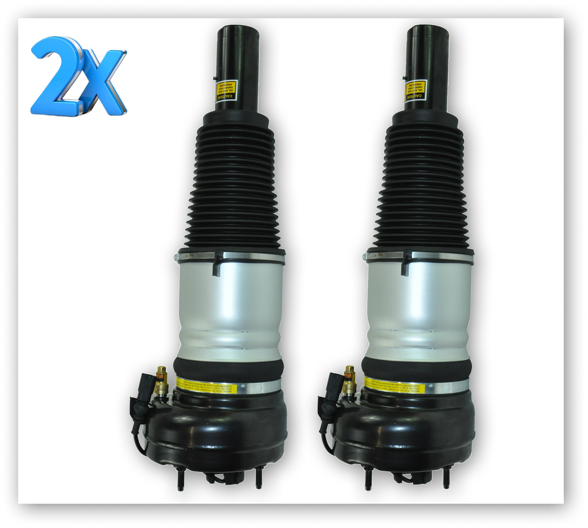 Front Left Right Air Suspension Strut Shock Absorber for Audi: A6, A7, A8 - D2P Autoparts