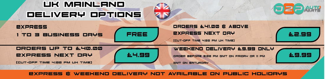 D2P Autoparts UK | Premier OEM Quality Auto Parts Supplier