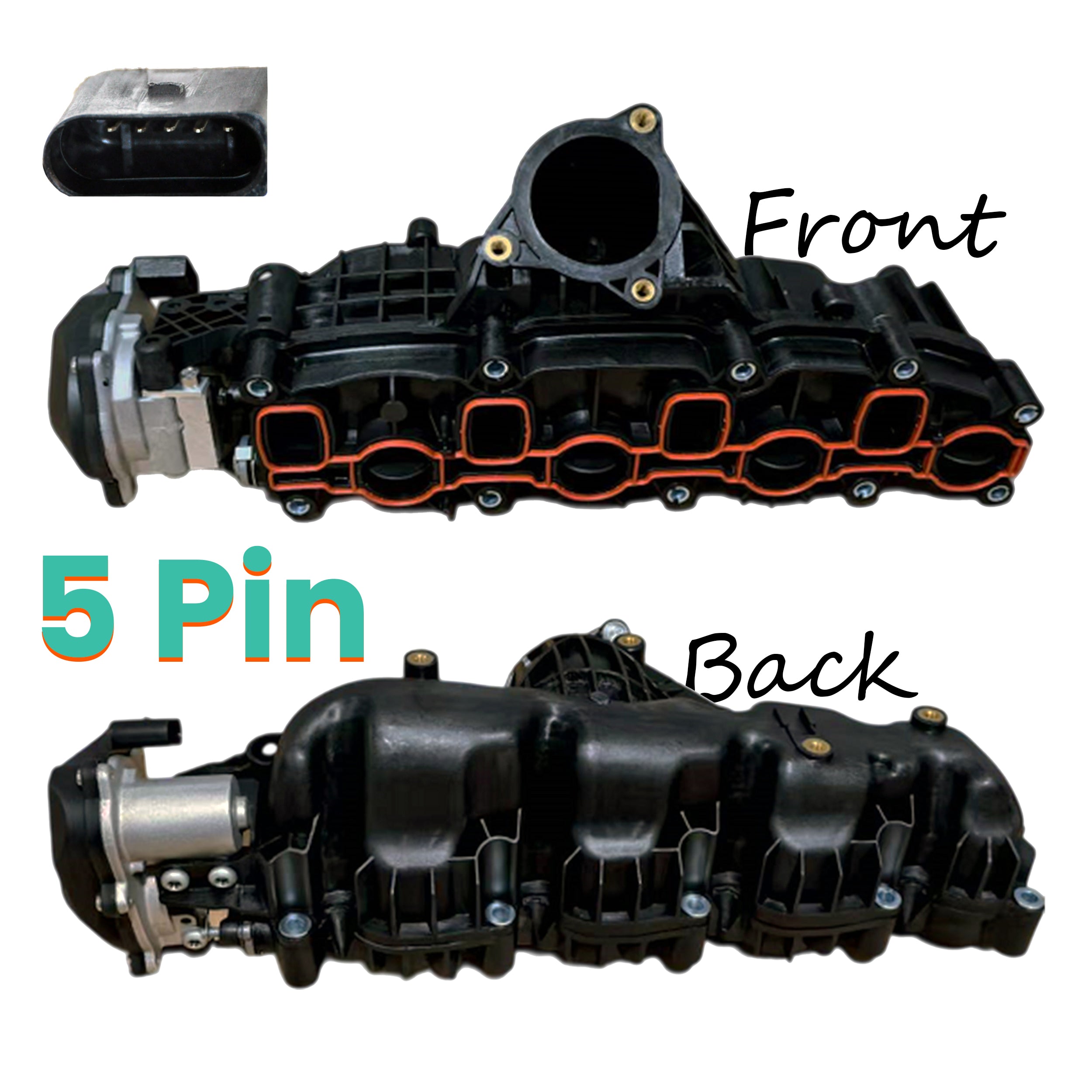 Intake Manifold Flap Actuator Motor for Audi A3 A4 A5 A6 Q5 TT 2.0 TDI ...