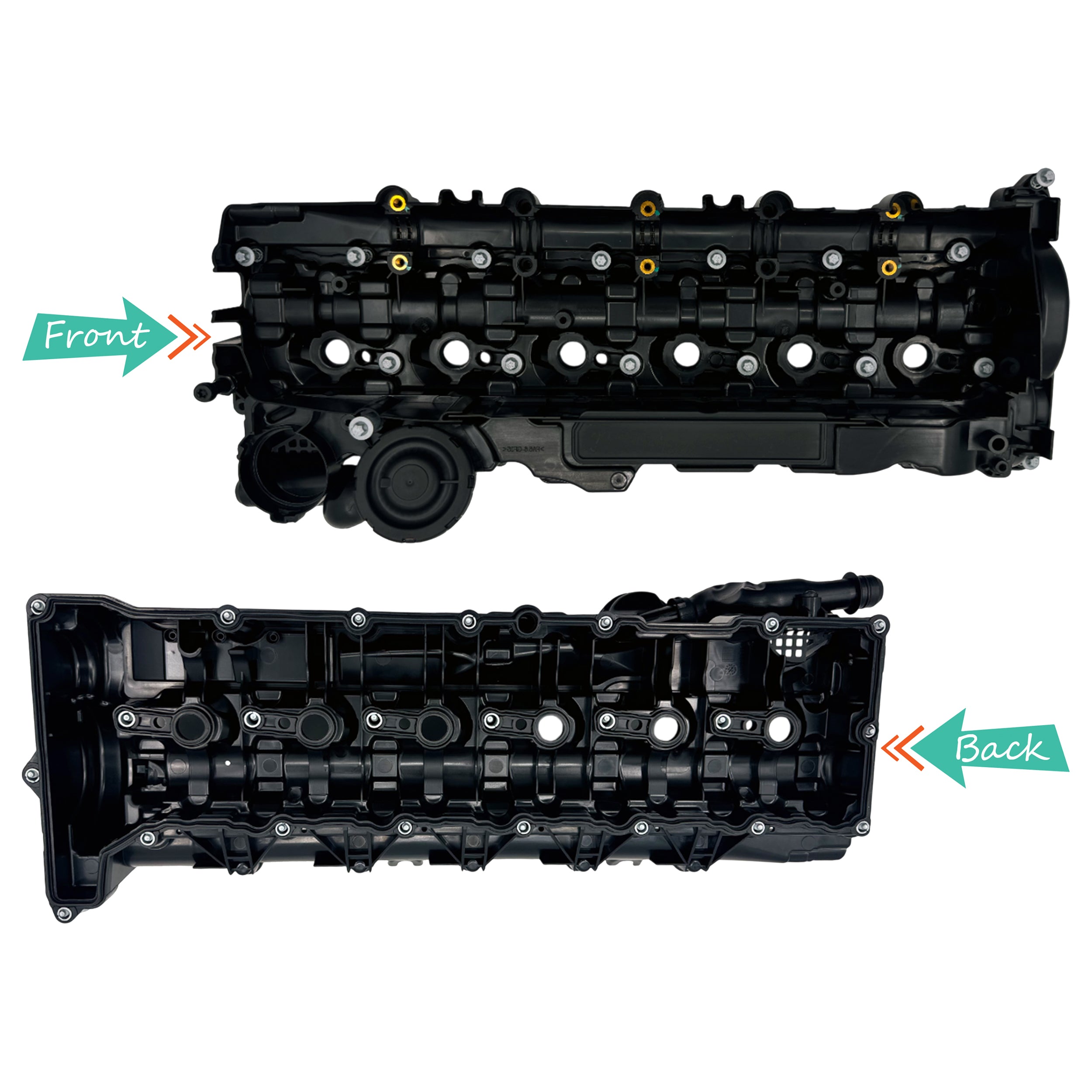 Cylinder Head Valve Cover For BMW: 5 Series, 7 Series, X5, X6 – D2P ...