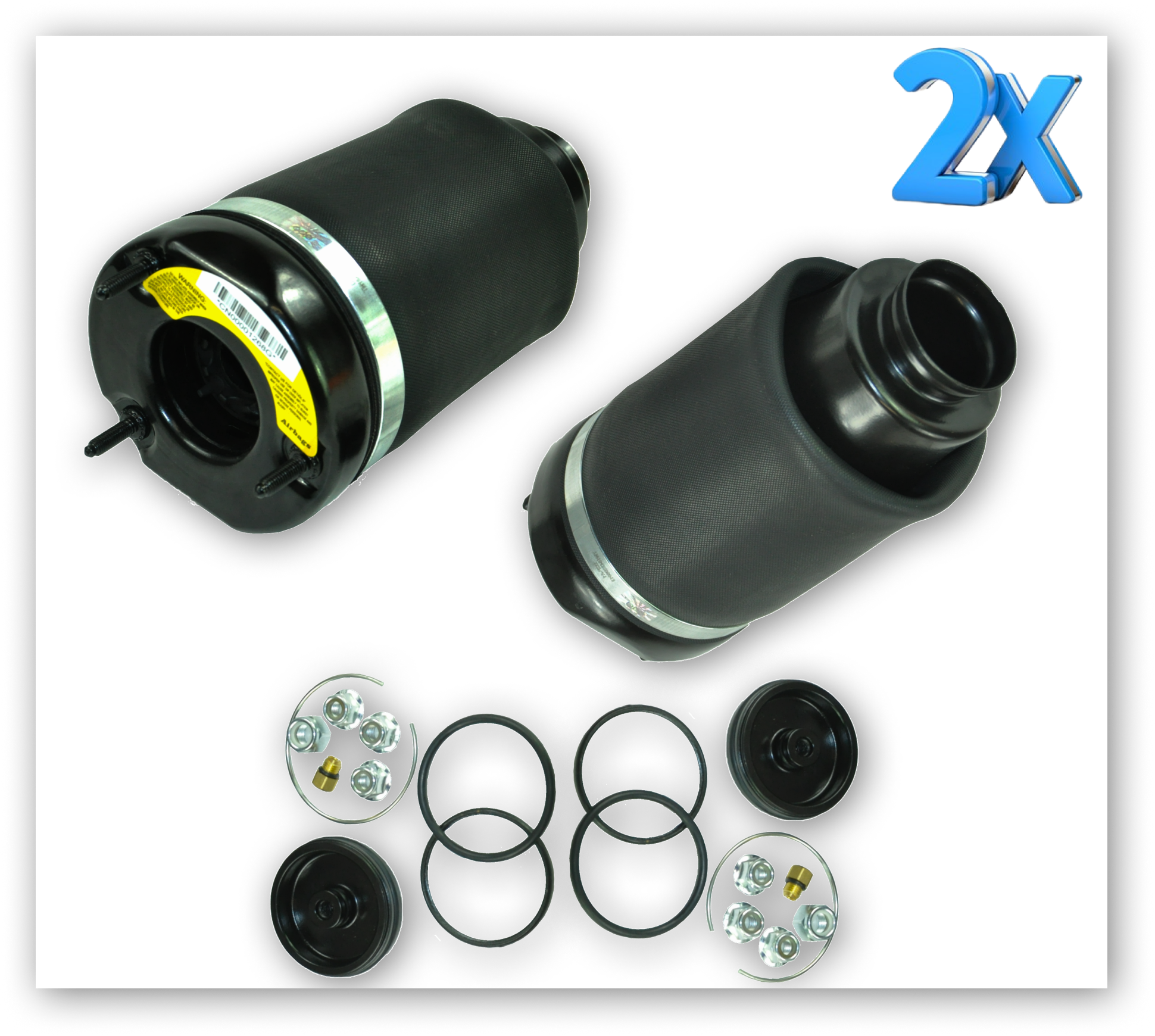 2Pcs Front Air Suspension Spring Airbag For Mercedes Gl-class (X164) C ...