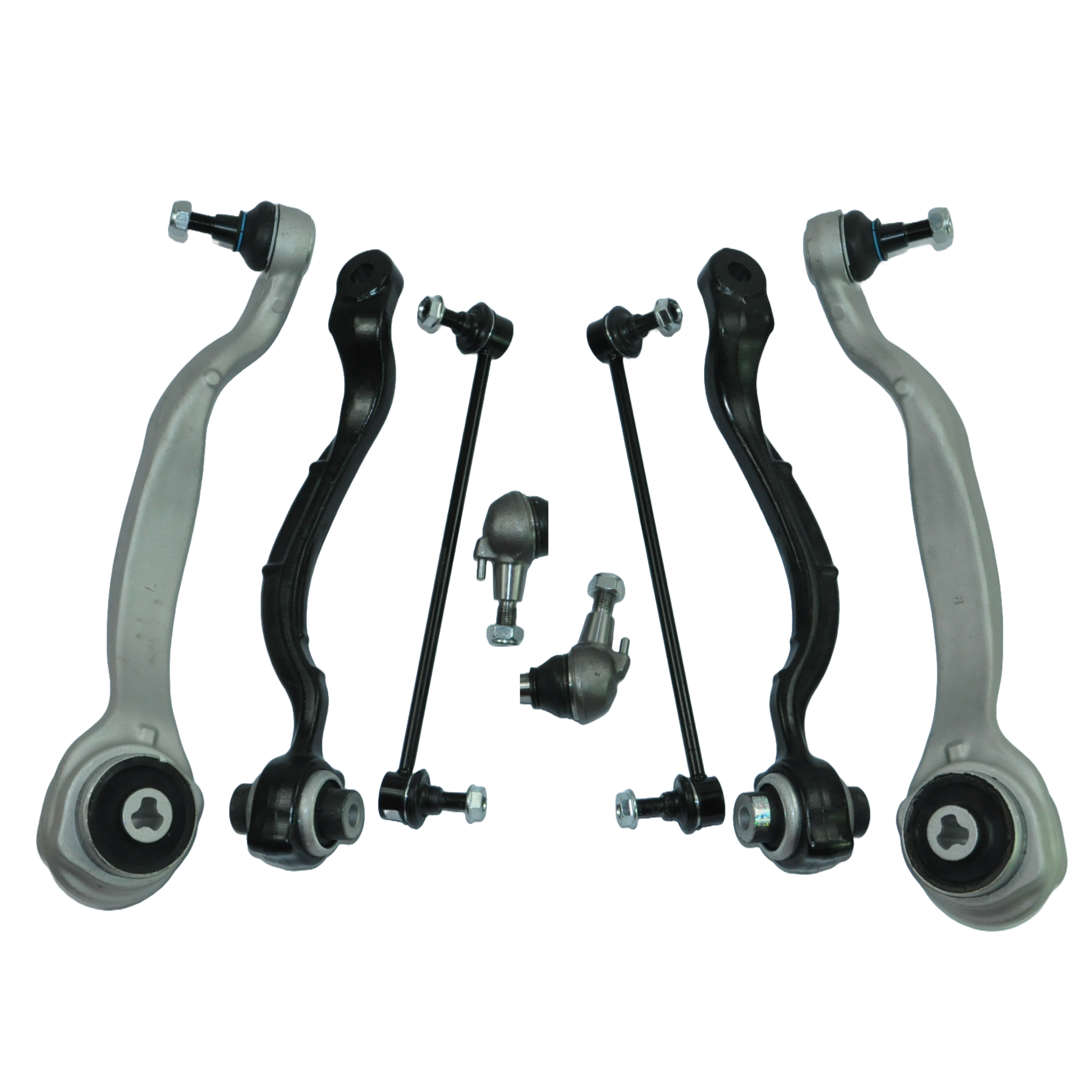 Front Upper Lower Wishbone Control Arms Kit for Mercedes-Benz: E-Class ...