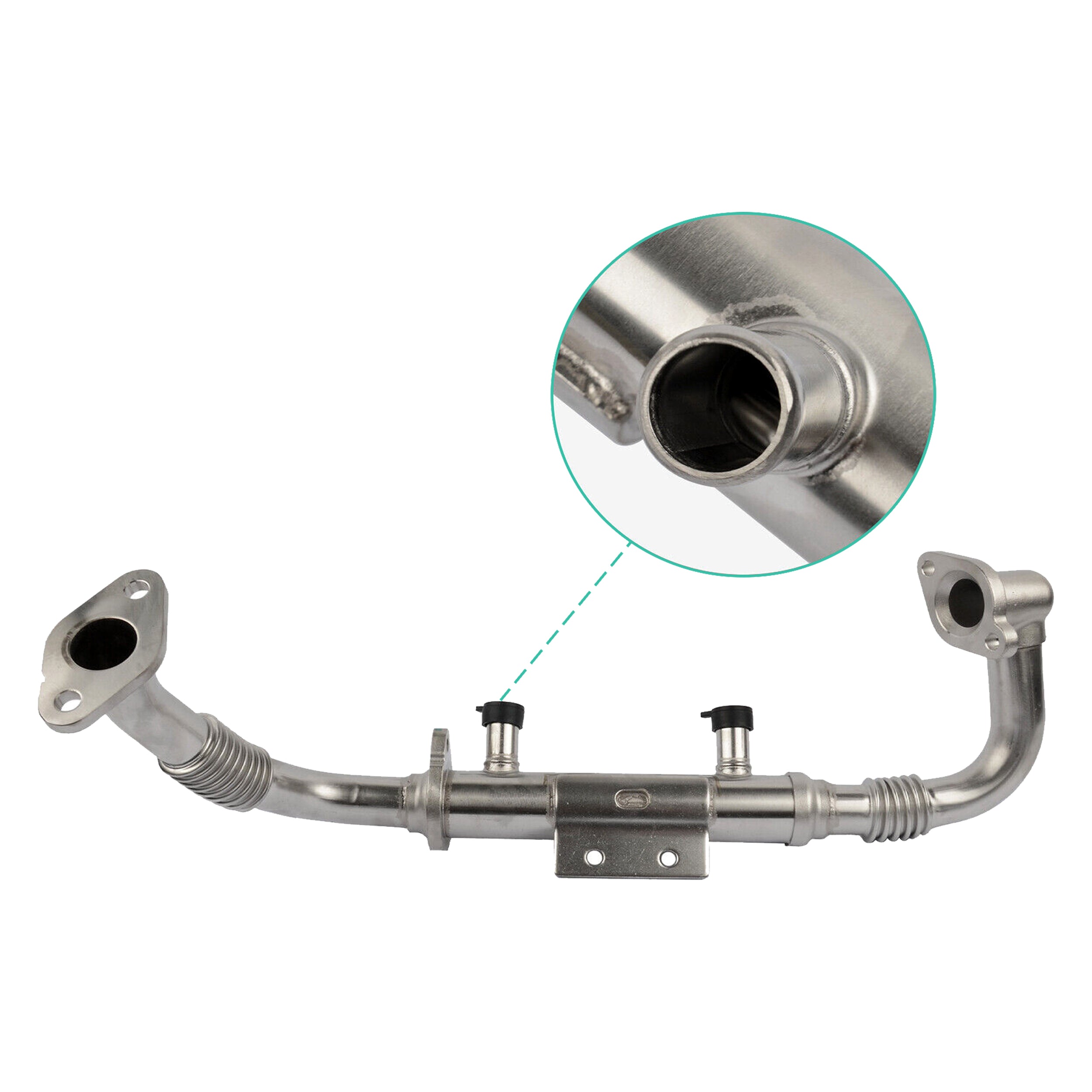 EGR Cooler Pipe for BMW: 5 Series, Nissan: Navara, Pathfinder - D2P ...