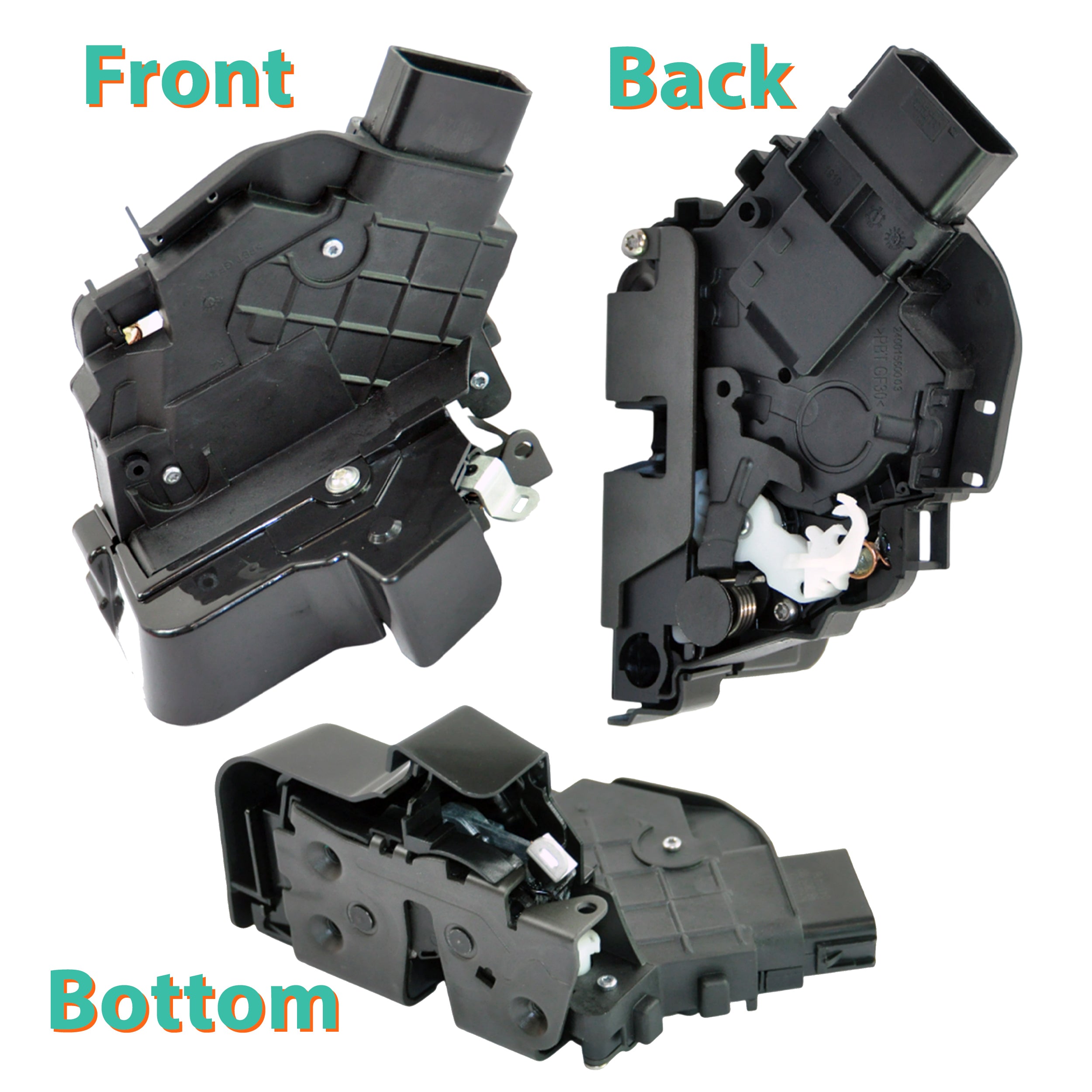 Front Right Side Door Lock Actuator for Volvo: C30, C70, S40, S80, V50 ...