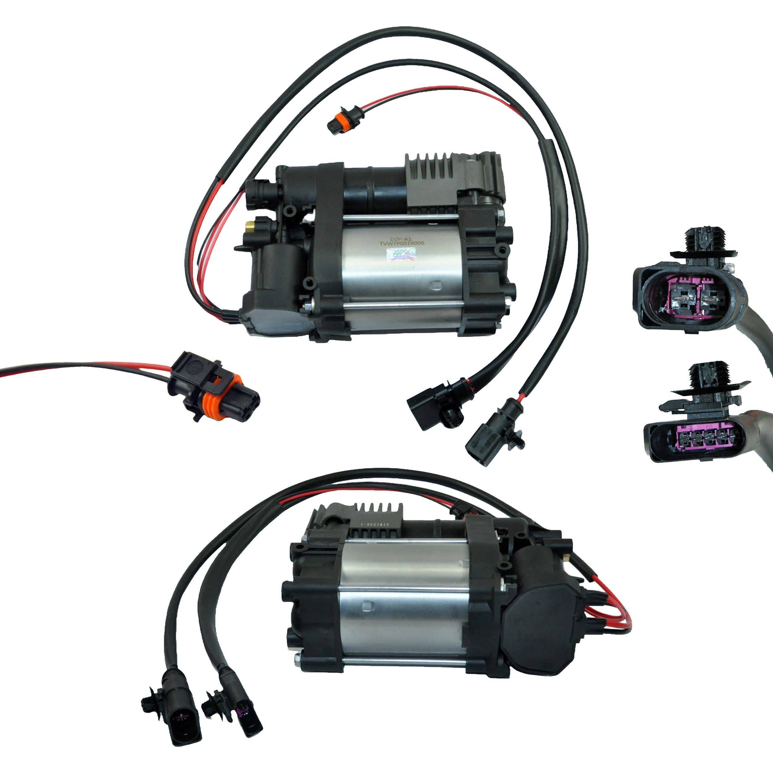 Air Suspension Compressor Pump for Porsche: Cayenne, VW: Touareg - D2P ...