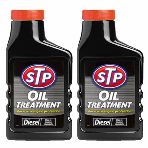 2 X STP Oil Treatment Additive For Diesel Engines Protect Anti Friction ...
