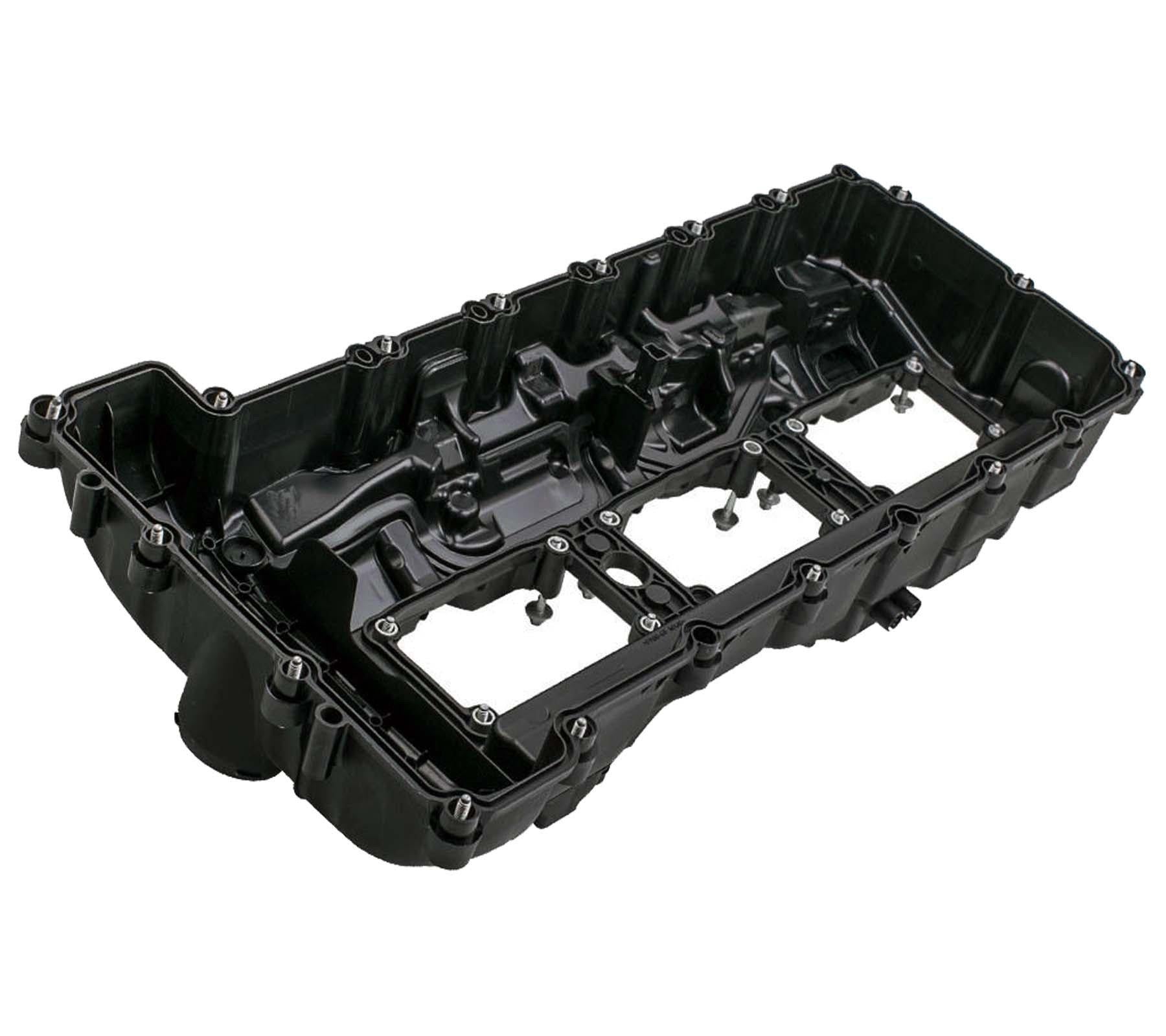 Engine Cylinder Head Valve Rocker Cover For BMW 11127570292, 7570292 ...