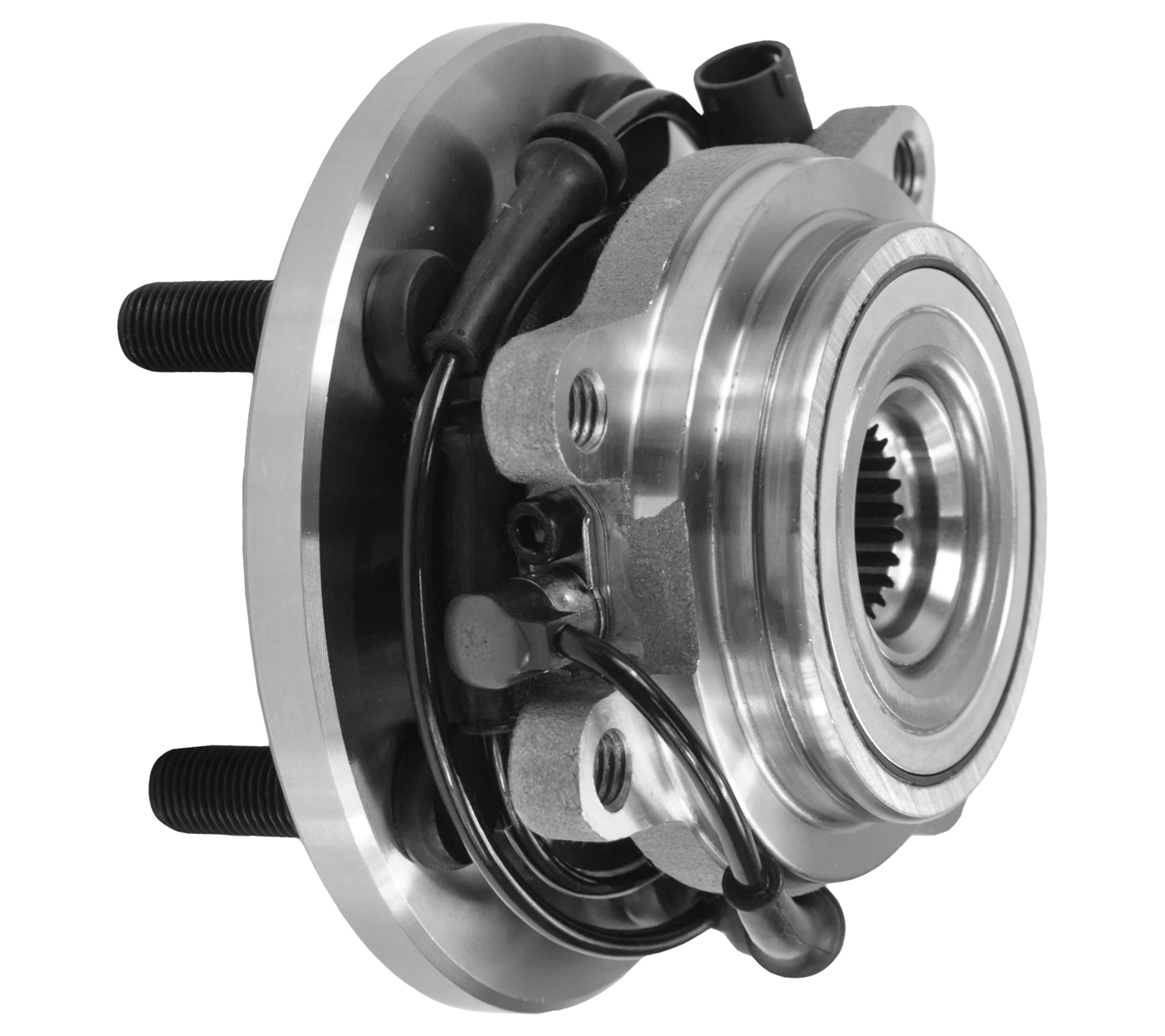 Front Left/Right Wheel Bearing Hub + Abs Sensor For Land Rover - D2P ...