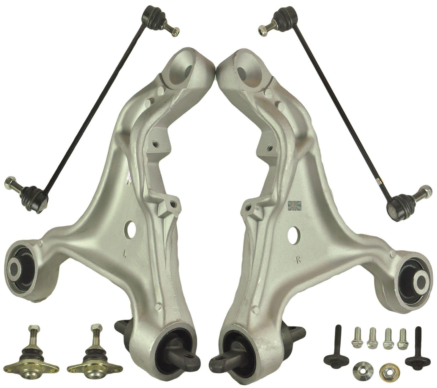Front Lower Suspension Track Control Arms Pair (Lh & Rh) For Volvo S60 ...