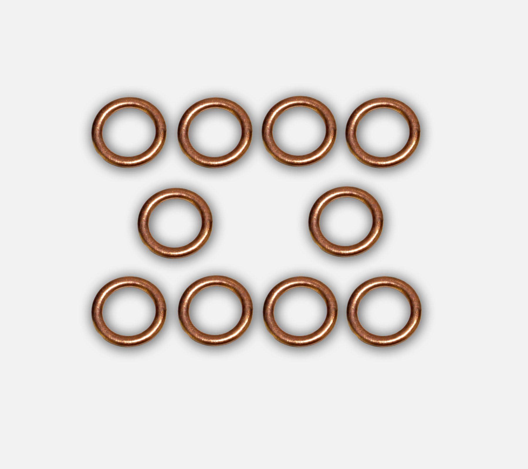 Oil Sump Plug Washers (Set Of 10) For Peugeot/Citroen - D2P Autoparts