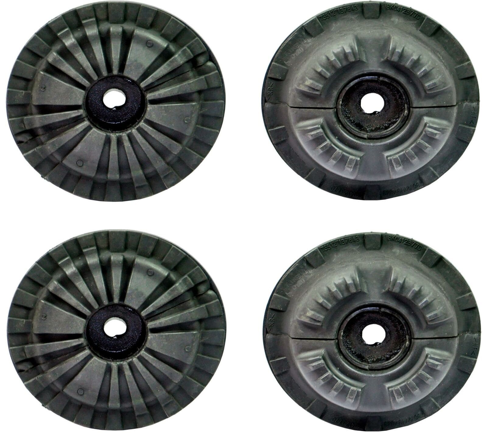 Pair of Front Suspension Top Strut Mounts & Bearings For Audi A4, A6 ...