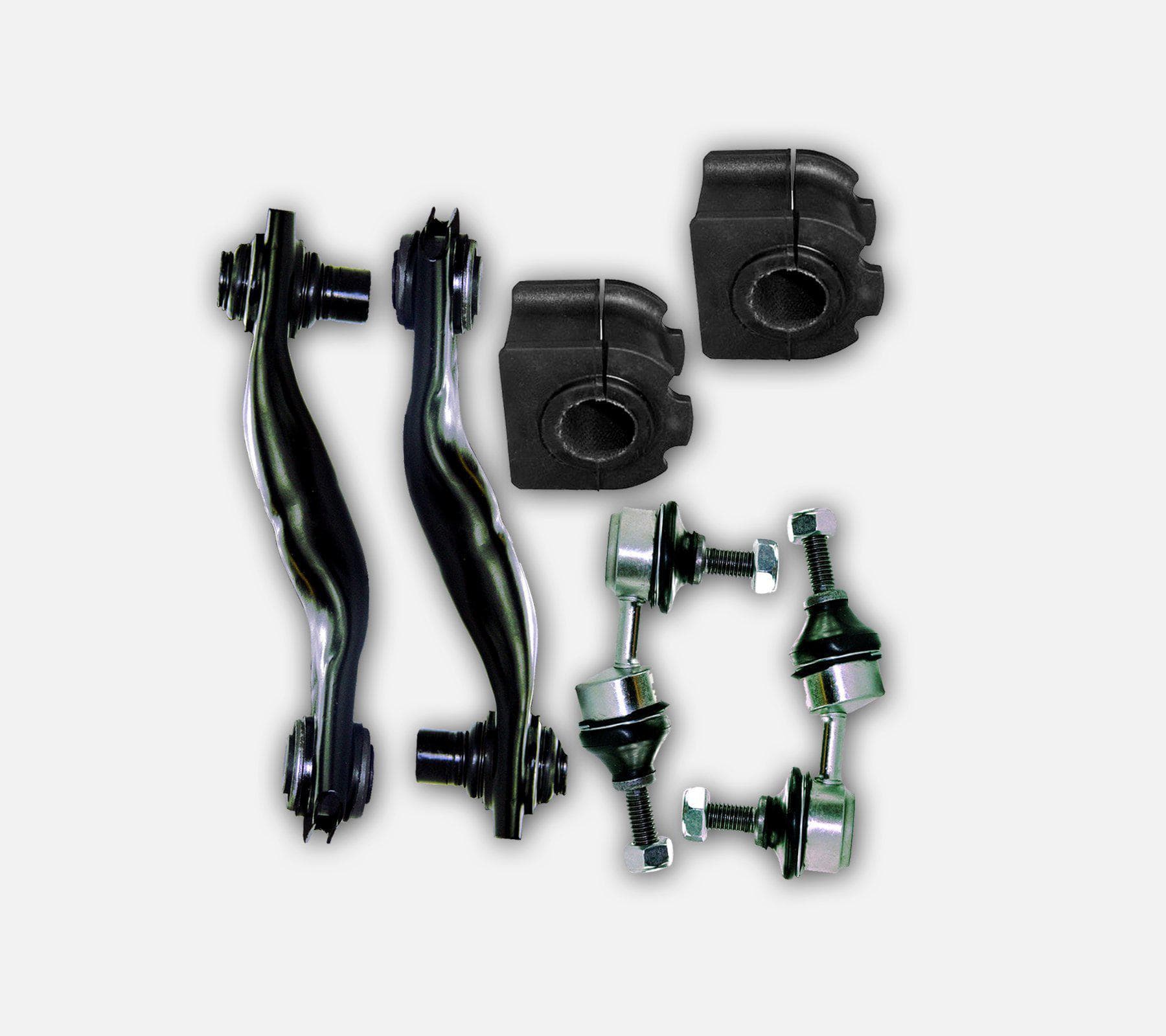 Rear Lower Control Arms, Drop-Links & Bushes Kit For Jaguar X-Type ...