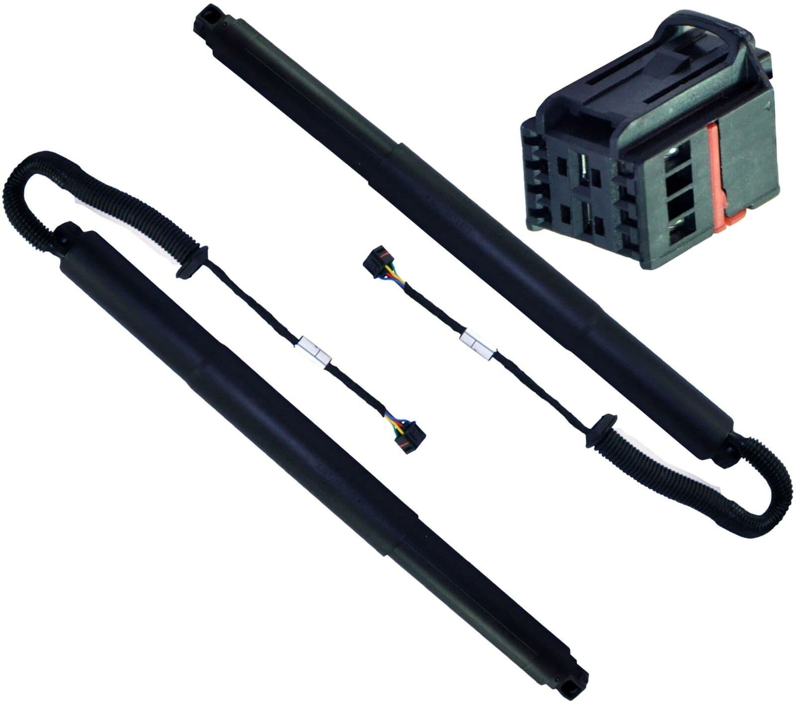 Rear Pair (Left and Right) Spindle Drive Gas Strut Tailgate For VW ...