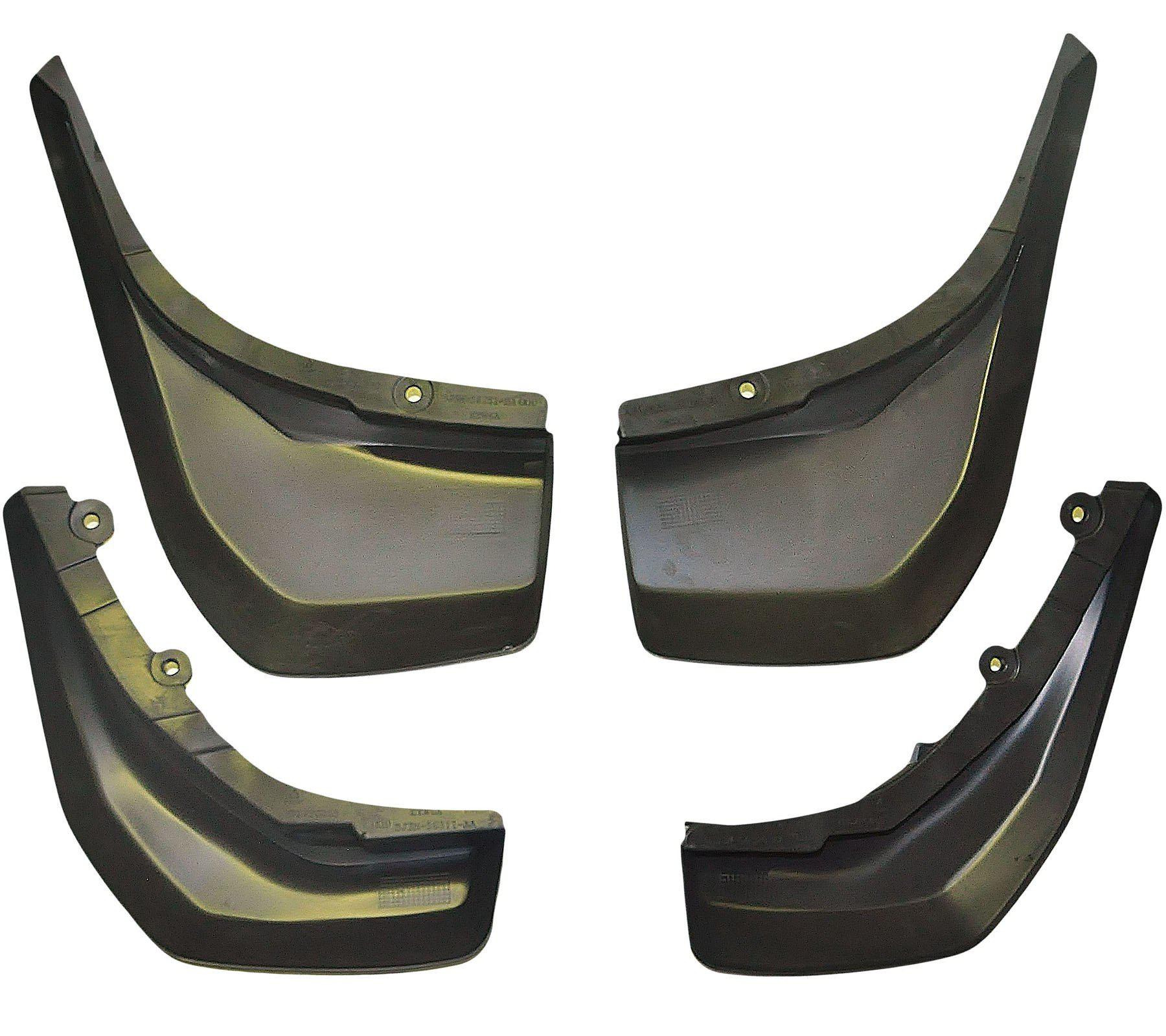 Set Of 4 Front & Rear Mudguards/Mud Flaps Kit For Land Rover - D2P ...