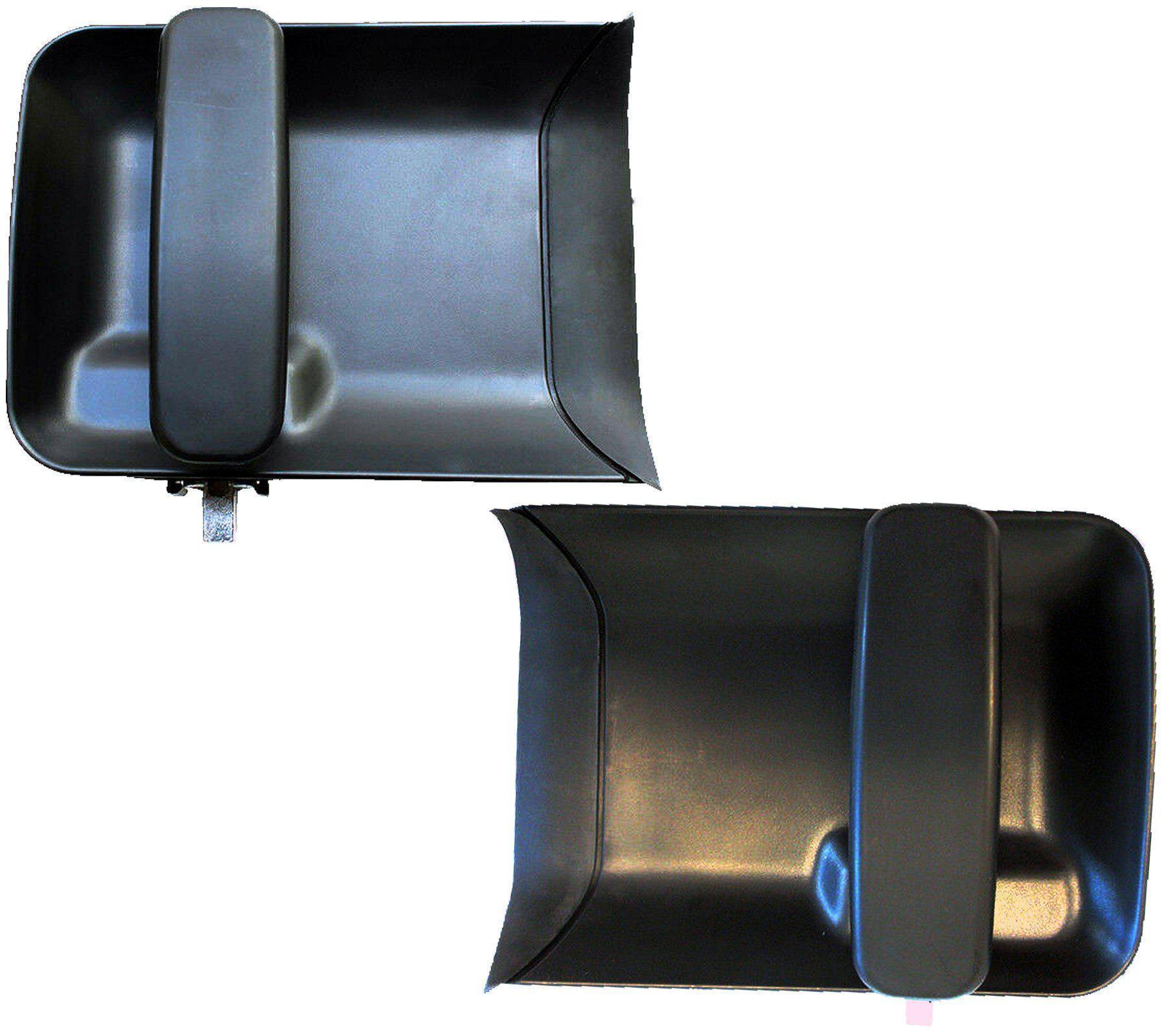 Sliding Door Handles Pair (Rear Left & Right Sides) For Peugeot/Citroen ...